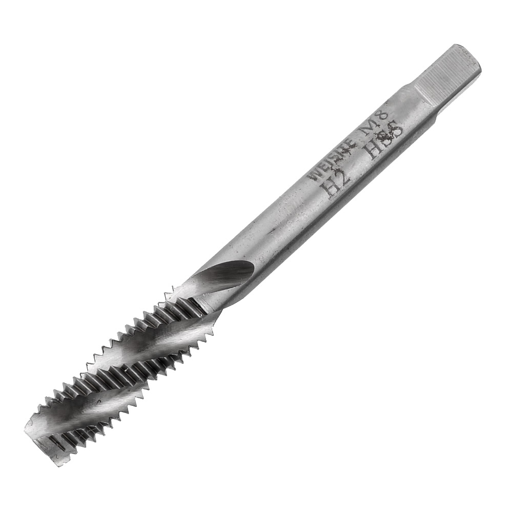 M3 M4 M5 M6 M8 Titanium HSS Screw Thread Metric Spiral Fluted Machine ...